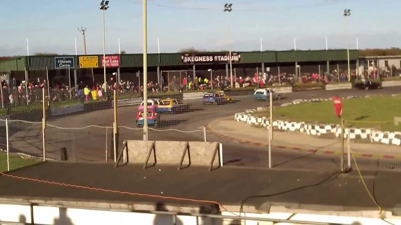 Skegness Stadium 3/11/2013, 1300 Stock car Heat 1 - YouTube