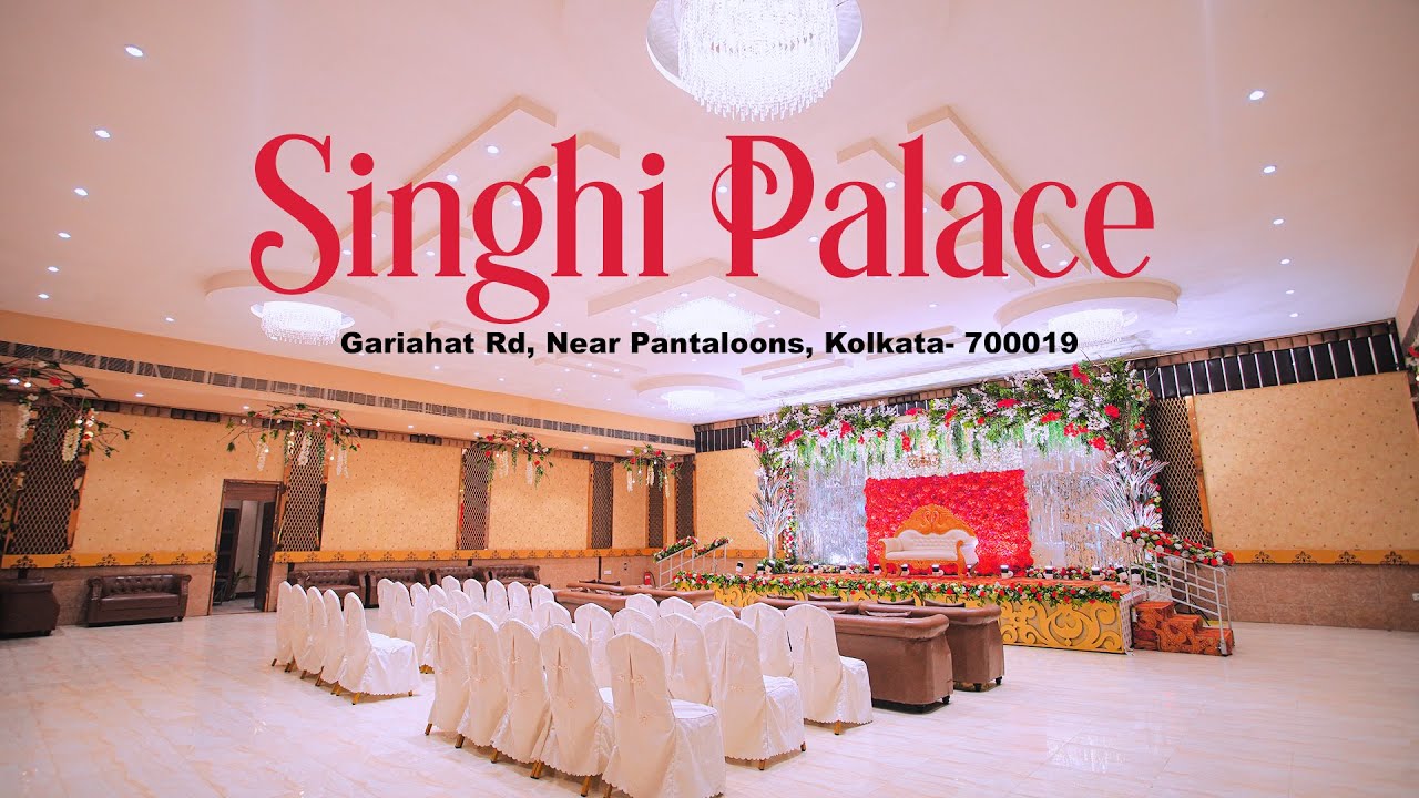 Best Venue In Kolkata || Singhi Palace || 2023 || 1080p - YouTube