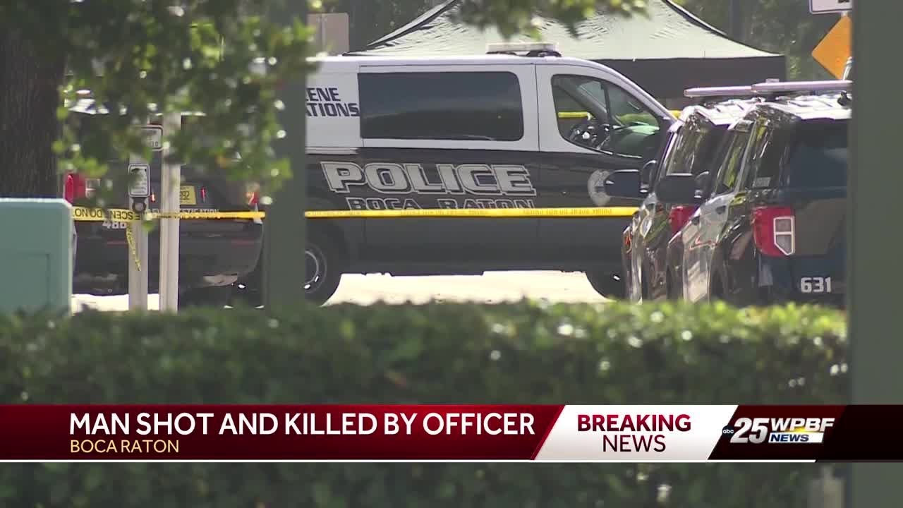 1 dead following shooting involving police officer in Boca Raton - YouTube