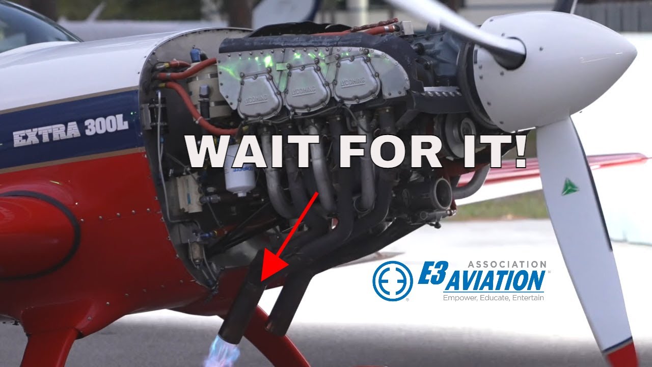 Part 2 -Extra 300 Smoke System Aerobatic Aircraft Out The Tail Pipes ...