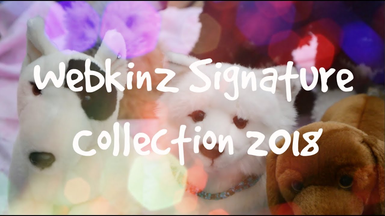 Webkinz Signature Collection 2018 - YouTube