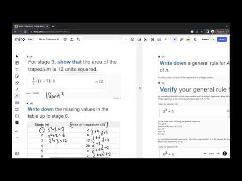 IB MYP Math Criterion B Question Walkthrough - YouTube