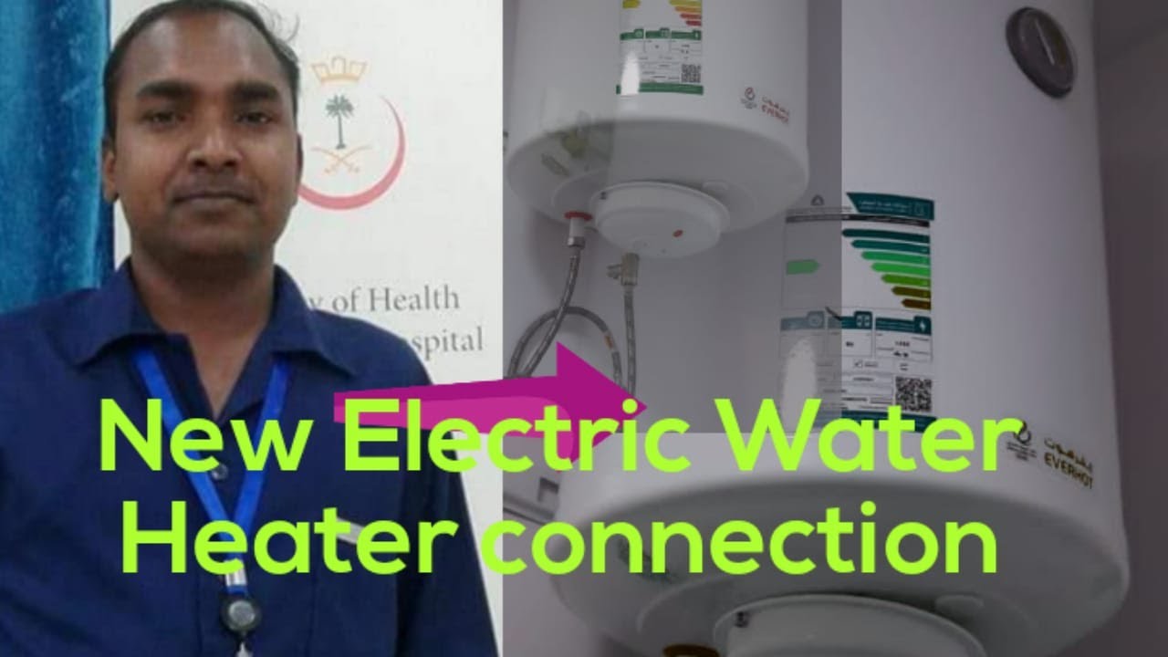 How to Electric Water Heater Connection Water Geyser Wiring - YouTube