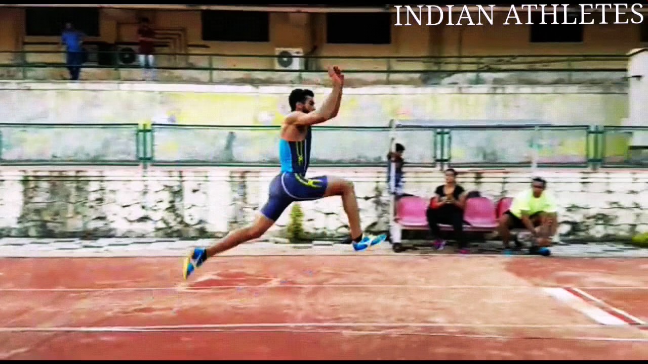 Arpinder Singh Training session Triple jump 2018 - YouTube