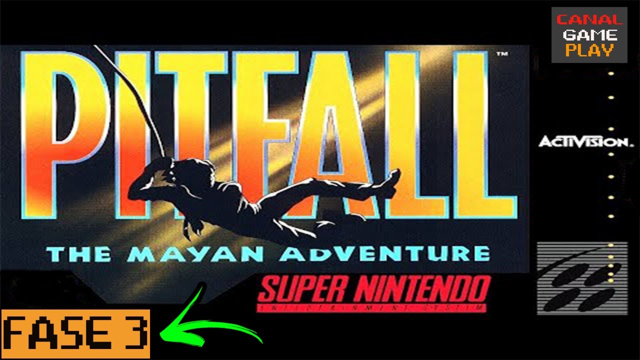 Pitfall The Maya Adventure Super Nintendo Fase 3 - YouTube