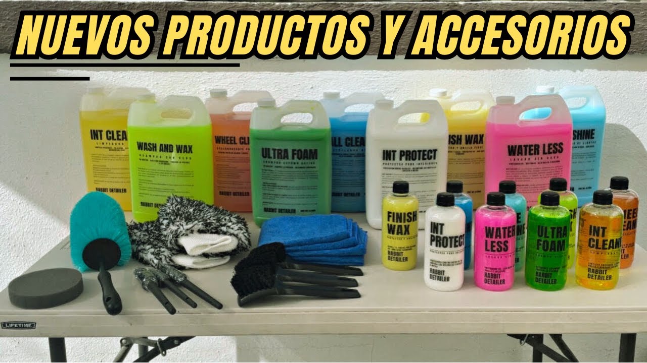 MIS NUEVOS PRODUCTOS Y ACCESORIOS PARA DETALLADO AUTOMOTRIZ YA DISPONIBLES - YouTube