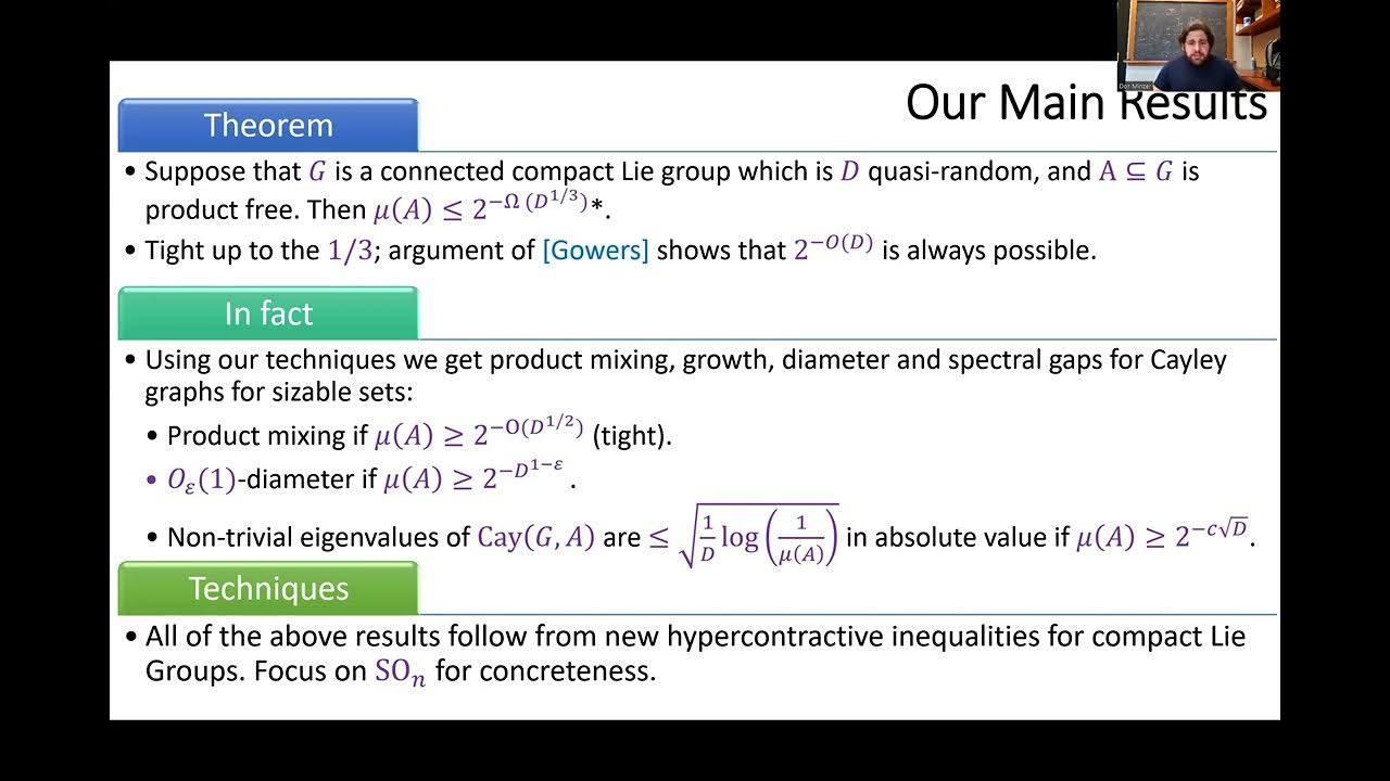 STOC24 8 B 1 Product Mixing in Compact Lie Groups - YouTube