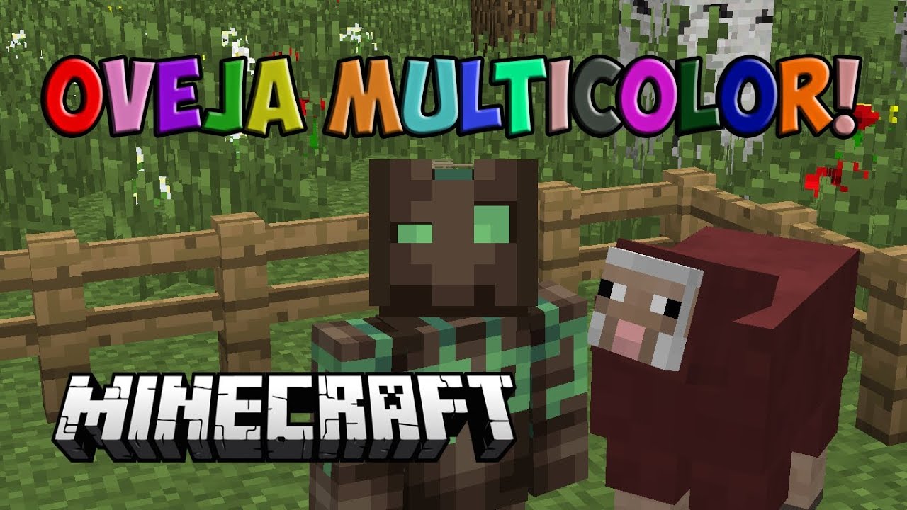 LA OVEJA MULTICOLOR | CURIOSIDAD MINECRAFT - YouTube