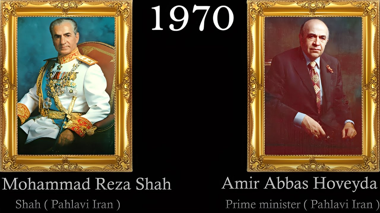 The Leaders, Prime Ministers & Presidents of Iran (1907-2024) - YouTube