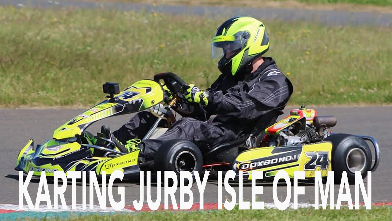 Dan Fielden Jurby Kart Track Isle of Man - YouTube