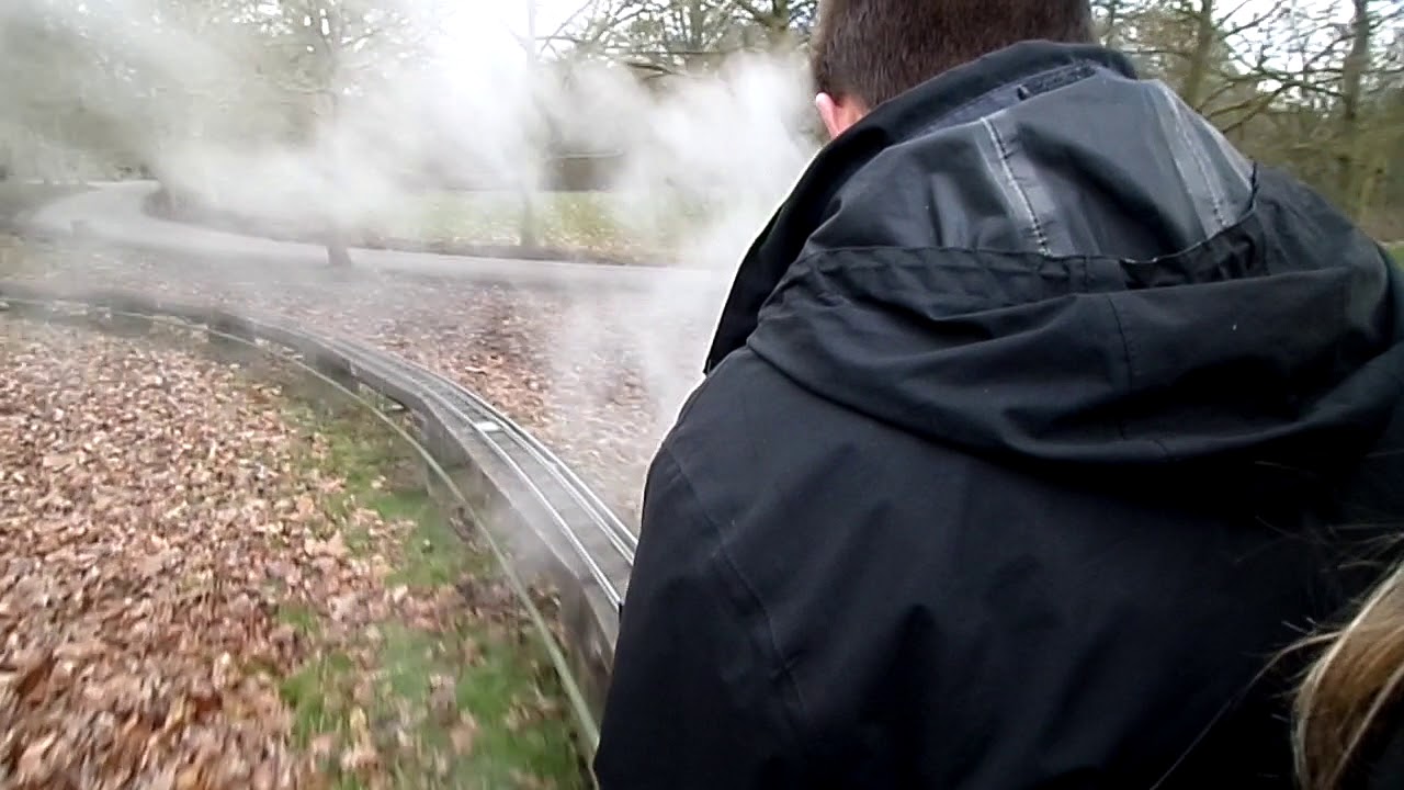A lap of Maidstone model engineering society track in Mote park on our ...