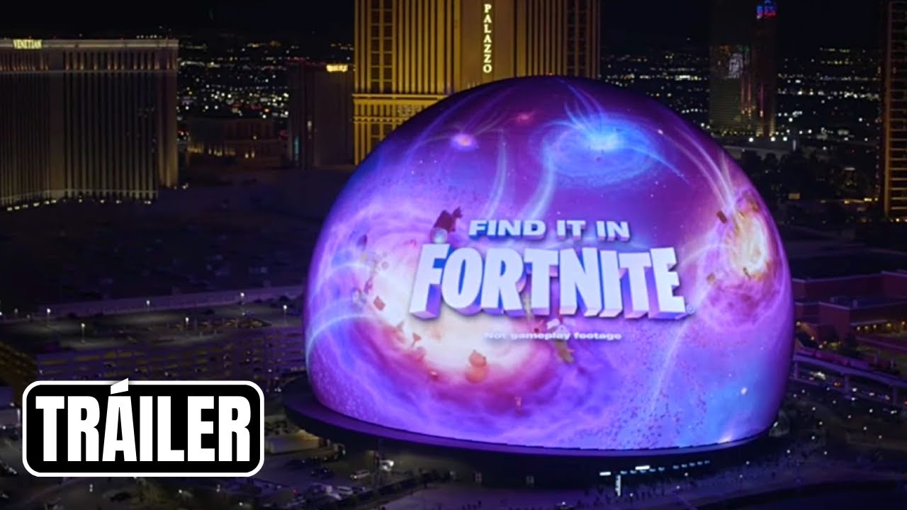 Fortnite - Tráiler Esfera Las Vegas - YouTube