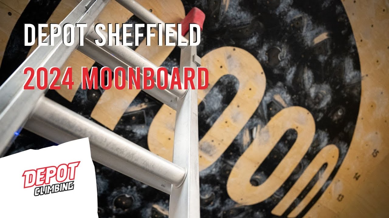 MoonBoard 2024 Hold Set at Depot Climbing Sheffield - YouTube