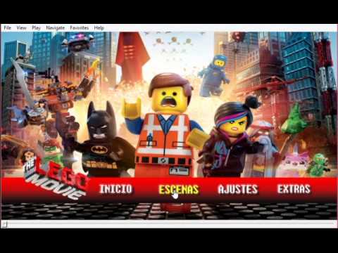 Una Aventura Lego-Lego Movie- Custom Menu para Dvd - YouTube