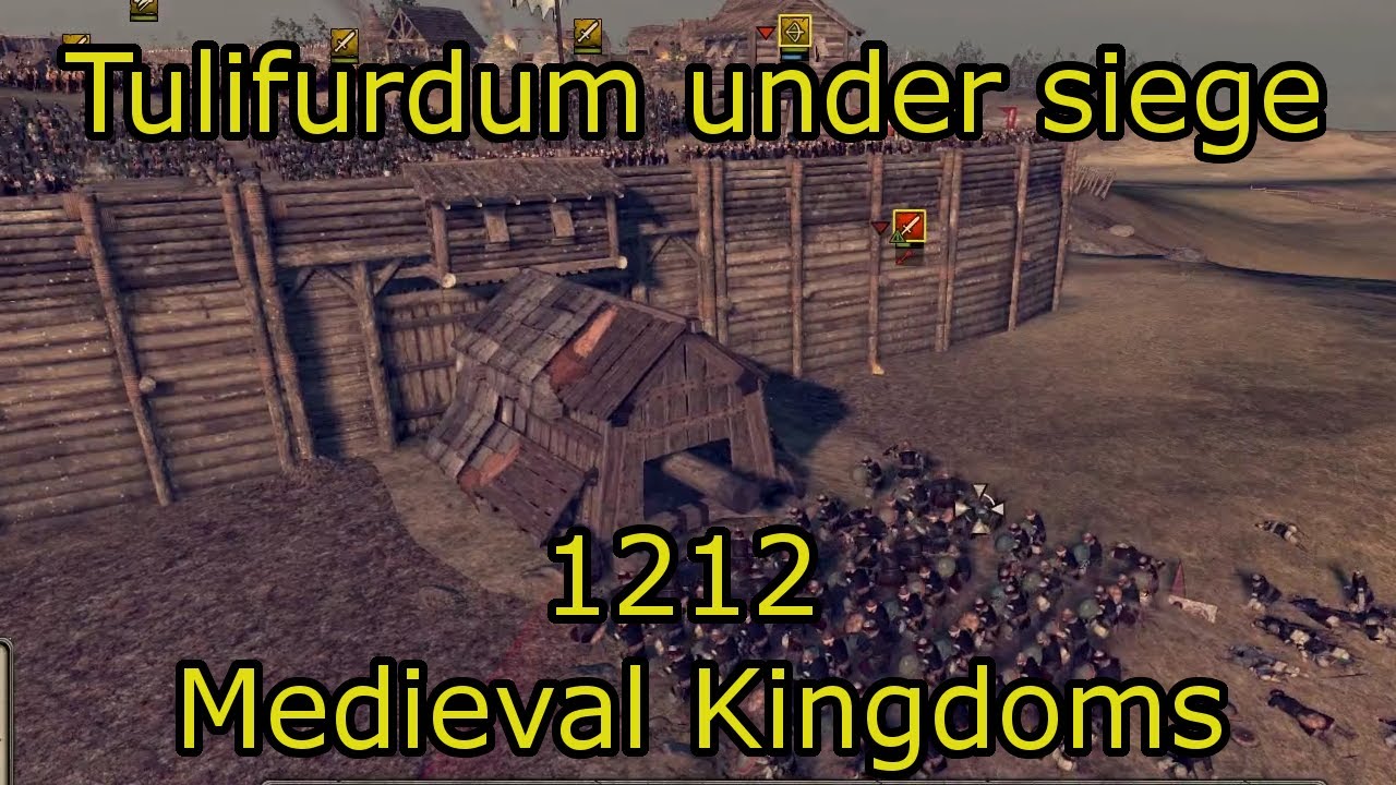Tulifurdum under siege! 1212 mod for Attila Total War - YouTube