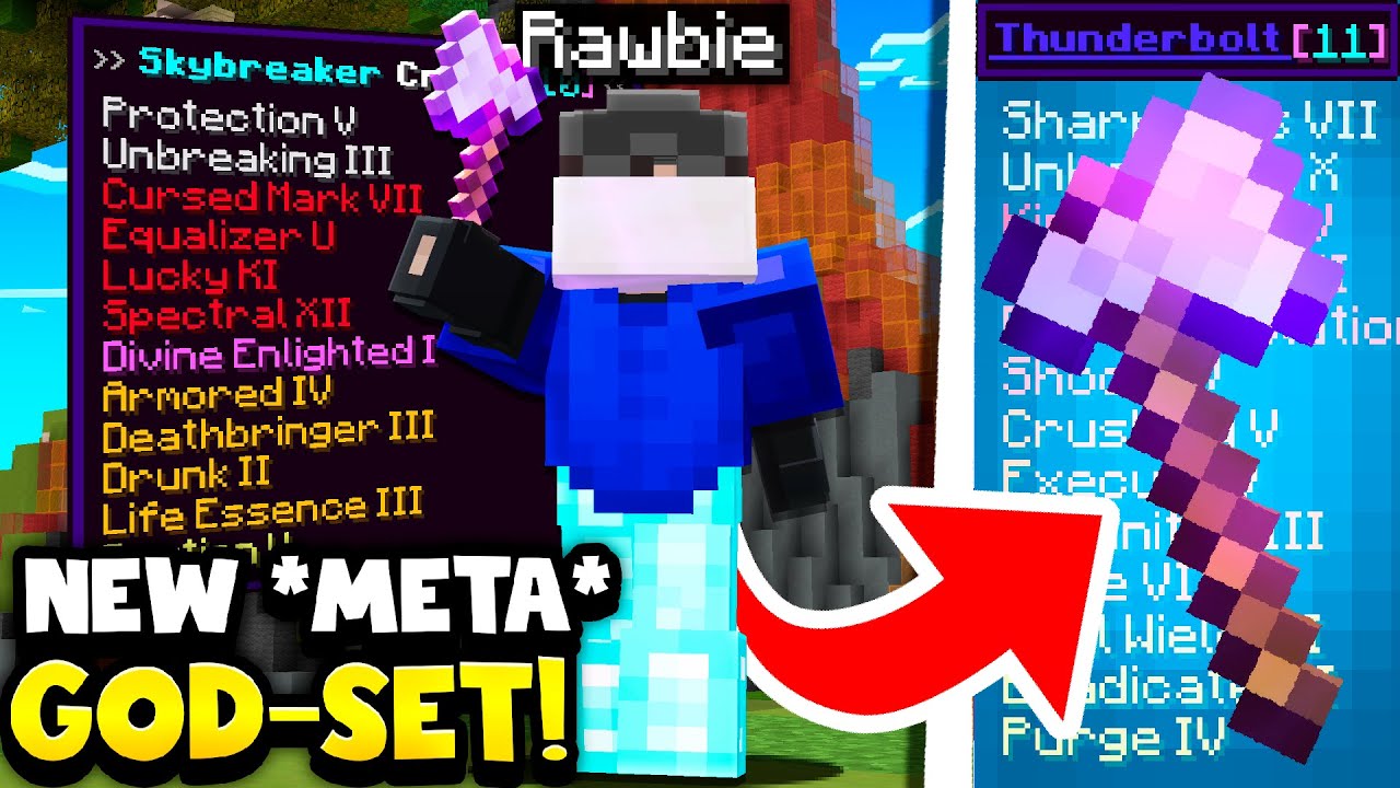 TRYING OUT THE *NEW META* GOD-SET... | Minecraft Factions | Minecadia ...