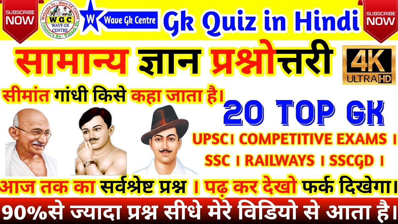 General Gk Quiz ।। General Gk Questions Answers ।। General Knowledge Gk ...