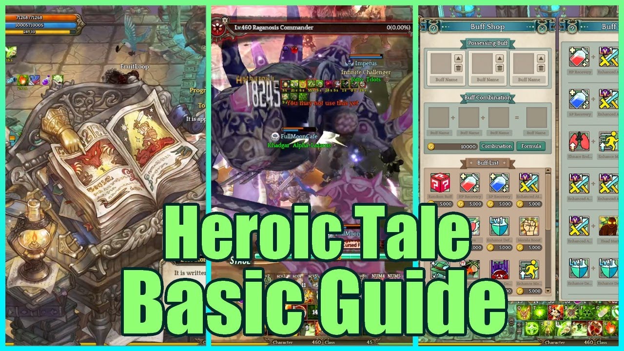 Heroic Tale - Basic Guide / Potion Strategy / Enhancement System ...