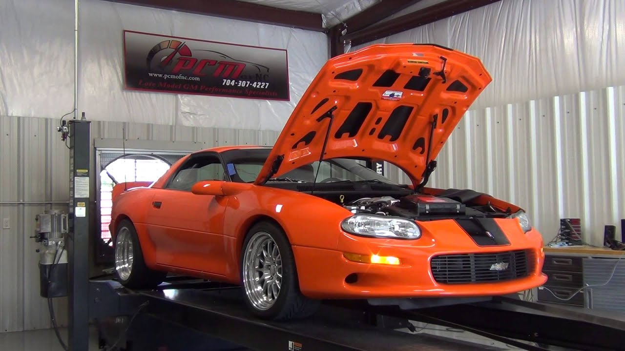PCM of NC 2002 Camaro LS7 Dyno Tune - YouTube