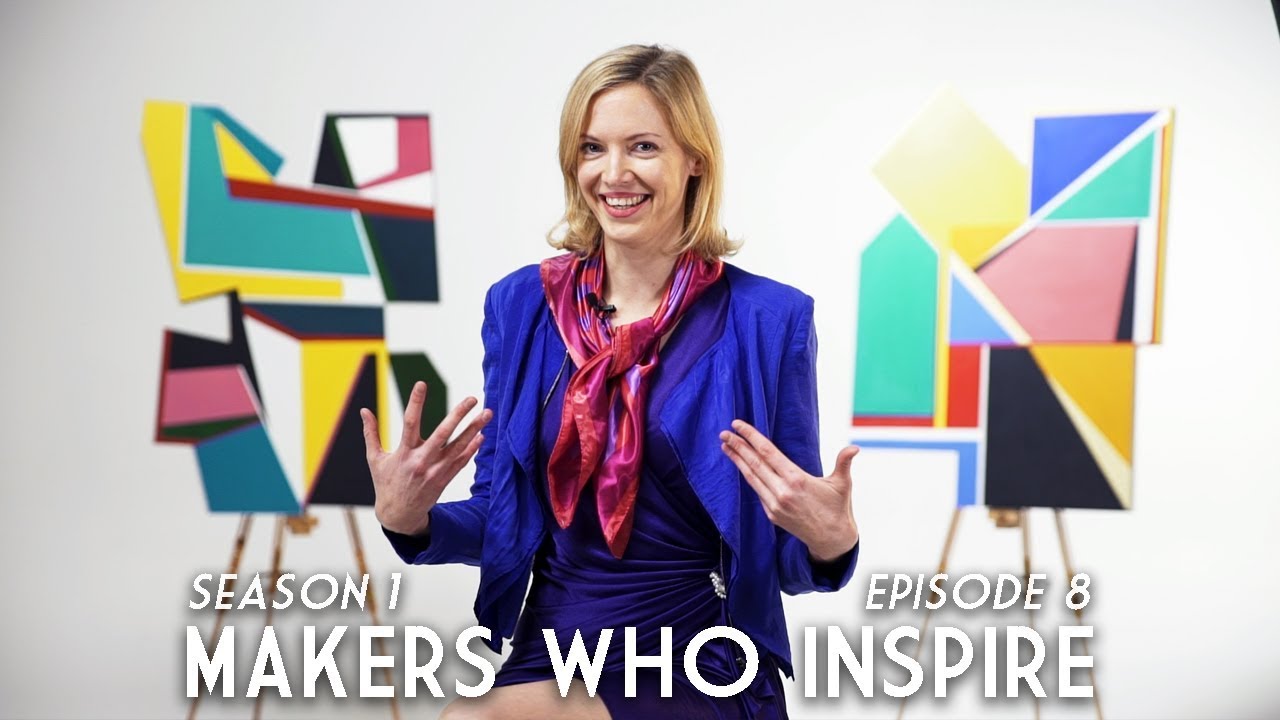 Julia Townsend - Abstract Painter | MAKERS WHO INSPIRE - YouTube