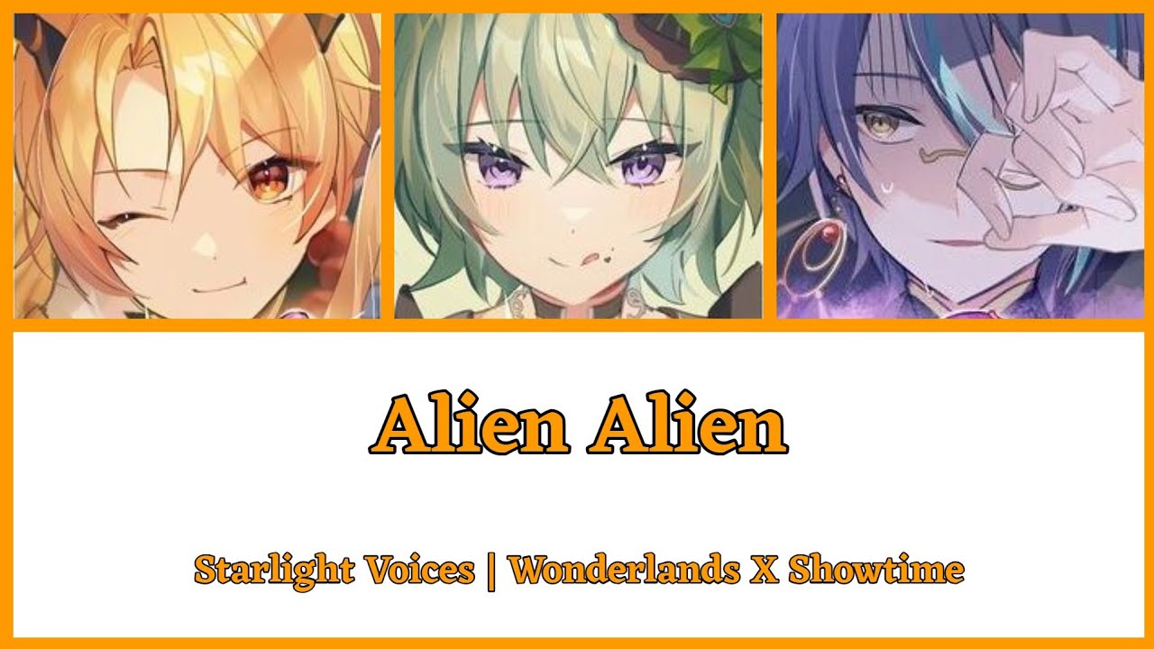 『Starlight Voices | Nene, Tsukasa & Rui』Alien Alien - English Cover | w ...