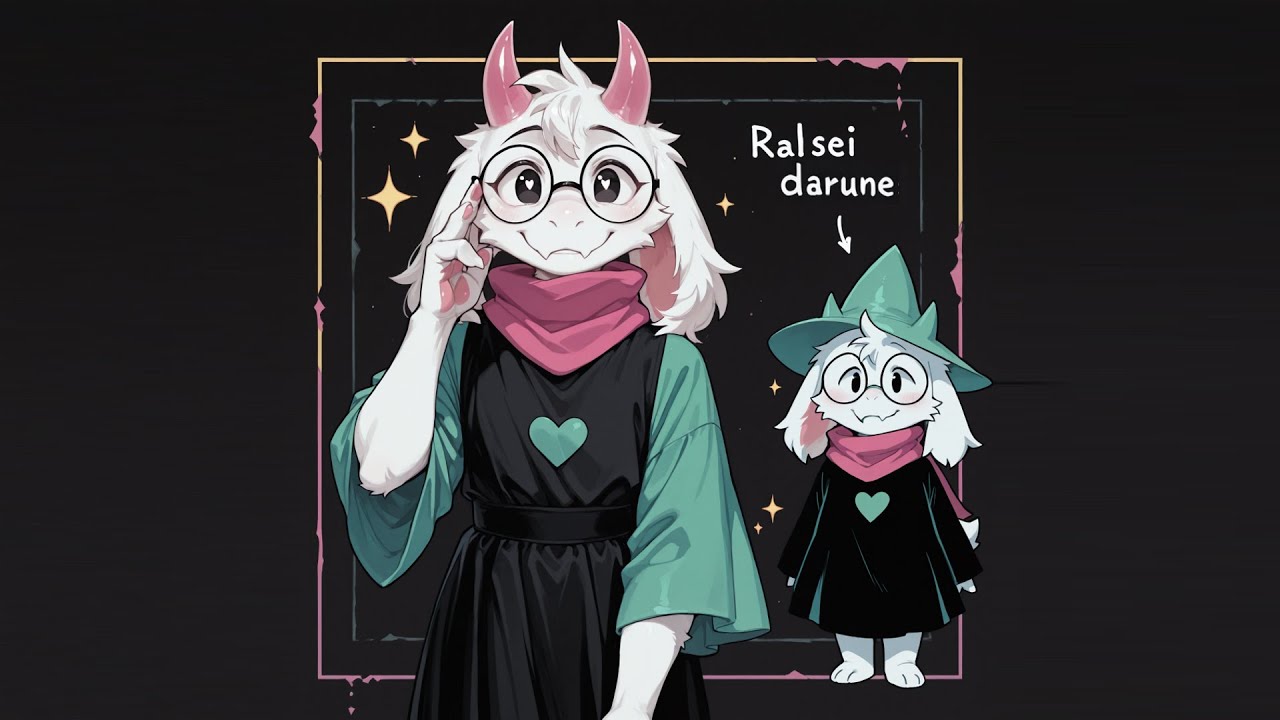 Ralsei DaRune (rev.1) - YouTube