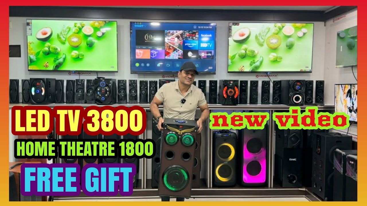 Led tv ₹3800 | Festival offers | free gift Home theatre, | 4K, ultra HD ...