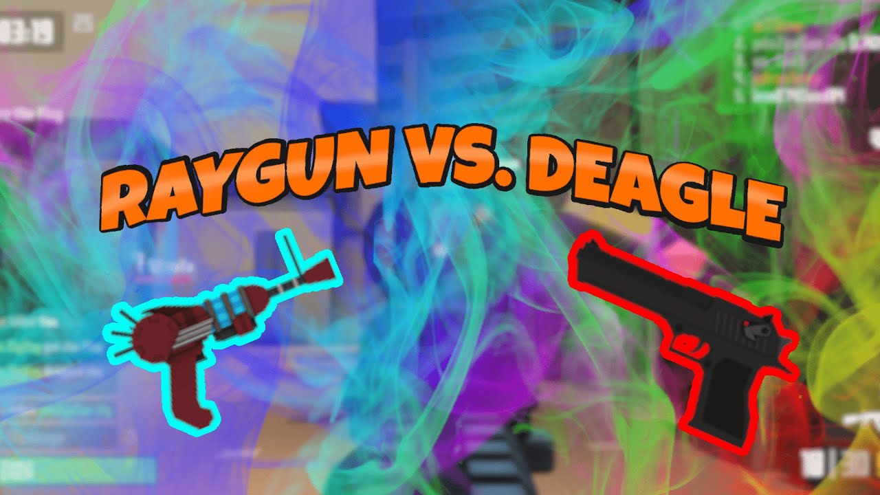 Deagle VS. Alien Blaster | Krunker Weapon Stats Comparison - YouTube