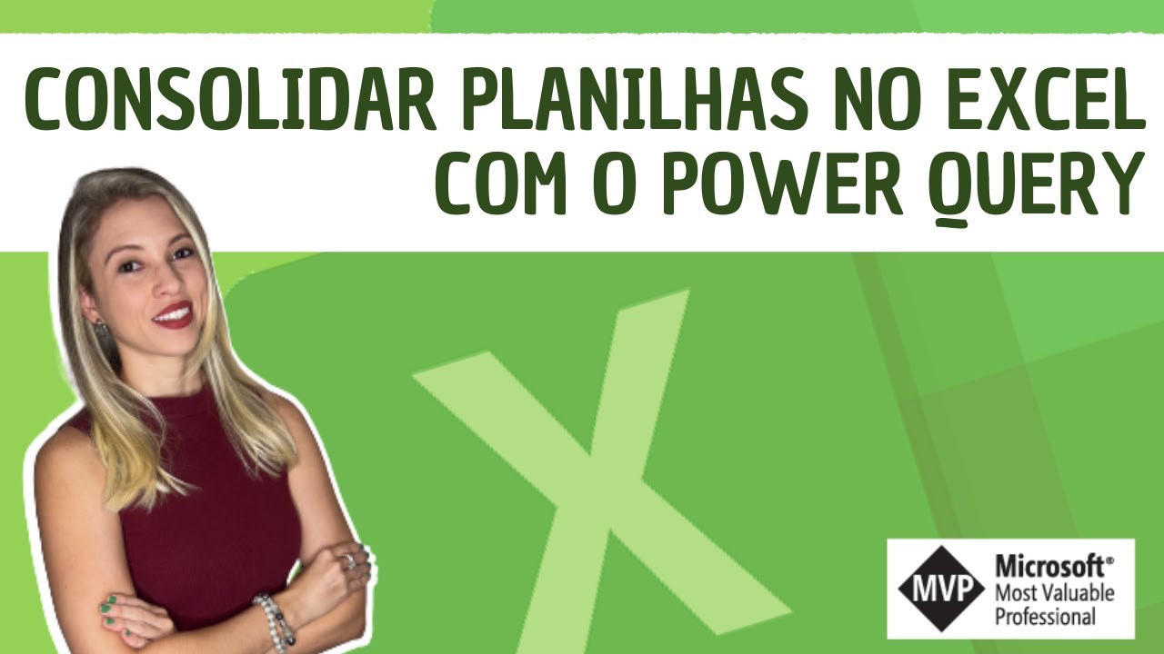 Como combinar várias planilhas da mesma pasta de trabalho no Excel com o Power Query - YouTube
