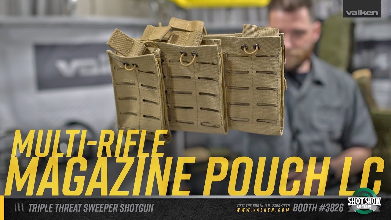 SHOT SHOW - MULTI-RIFLE MAGAZINE POUCH - YouTube