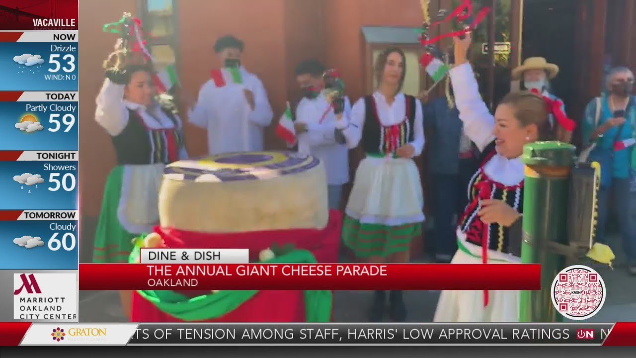 Dine & Dish: Annual Giant Cheese Parade - YouTube