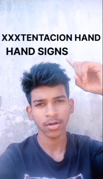 XXXTENTACION HAND SIGNS 🖤🕊️ RESPECT 🔥#Shortvideo - YouTube