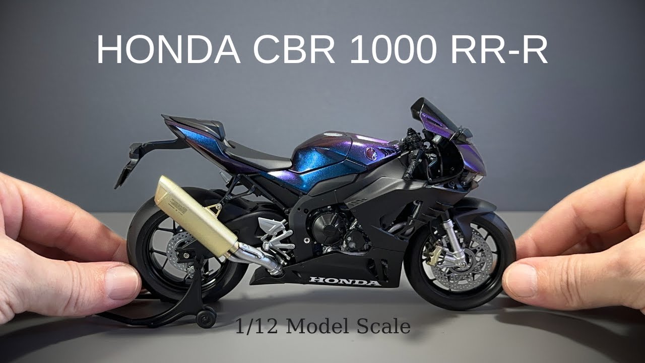 Building The Blue Chameleon Honda CBR 1000RR-R Fireblade 1/12 SBK ...