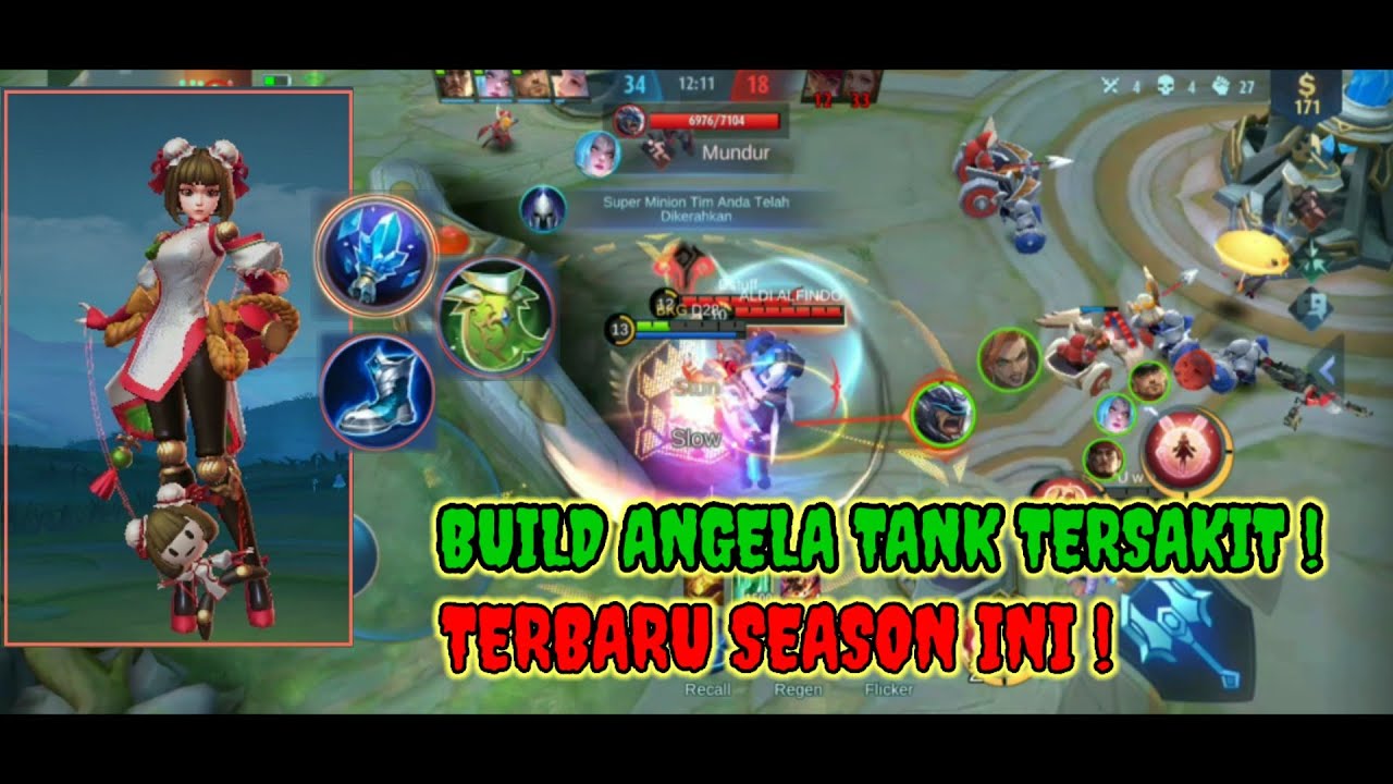 New Build Angela tank tersakit ! Auto Assist terbanyak - YouTube