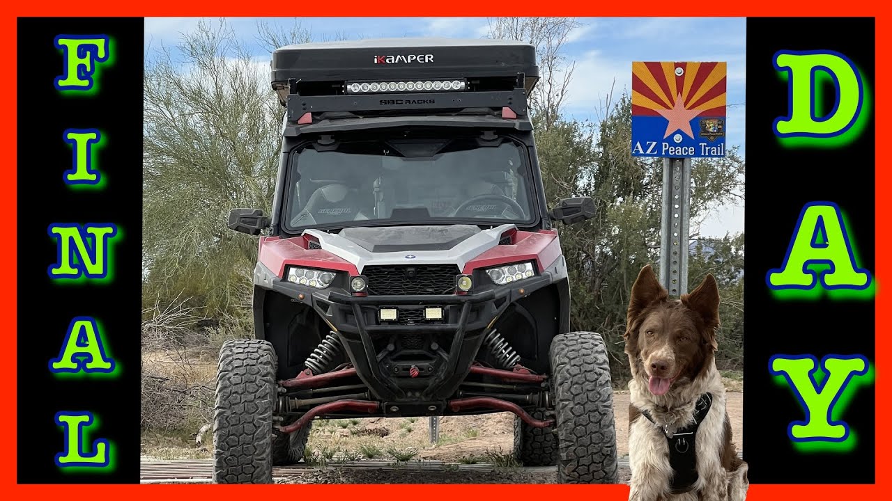 AZPT Day 6 (Arizona Peace Trail ) Headed home to repair/upgrade the ...