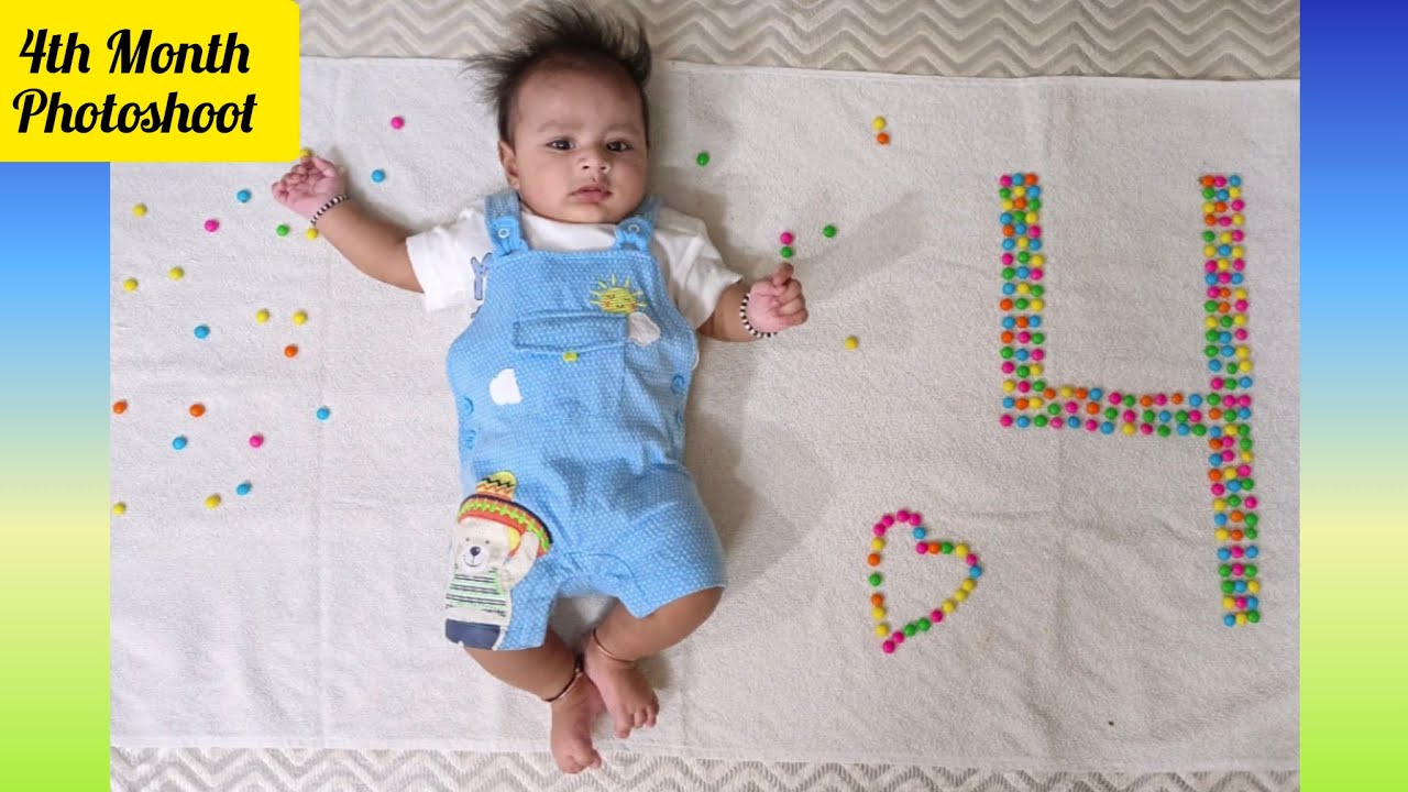 4th Month Photoshoot || 4 Months Baby Photoshoot || Arshiyairshadvlogs ...