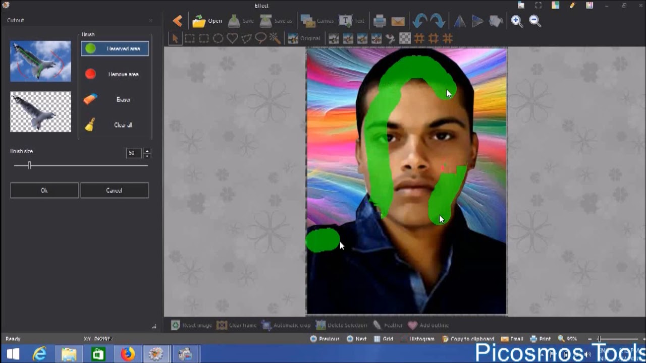 simpule photo editing in picosmos tools - YouTube