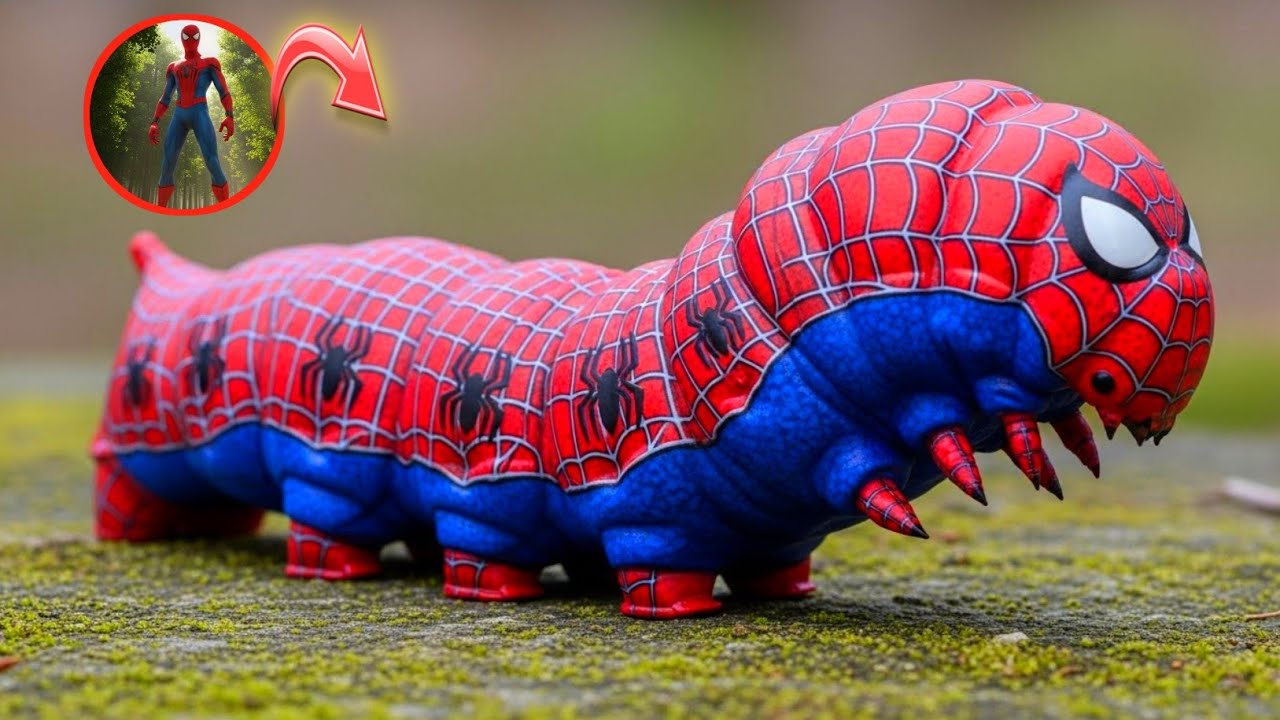 What If All Superheroes Turned Into GIANT Worm ? | Epic Marvel & DC ...