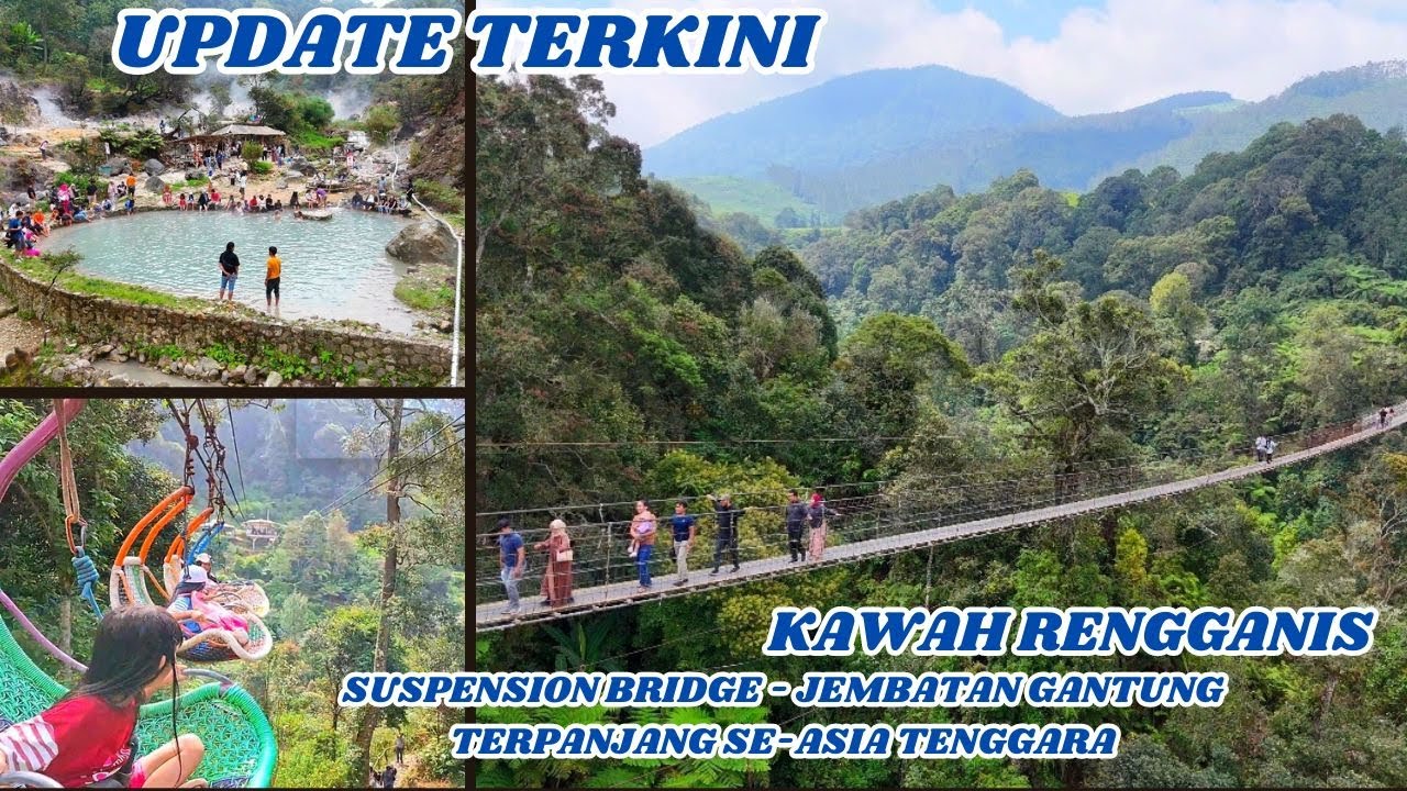 Wisata Jembatan Gantung dan Kawah Rengganis / Rengganis Suspension ...
