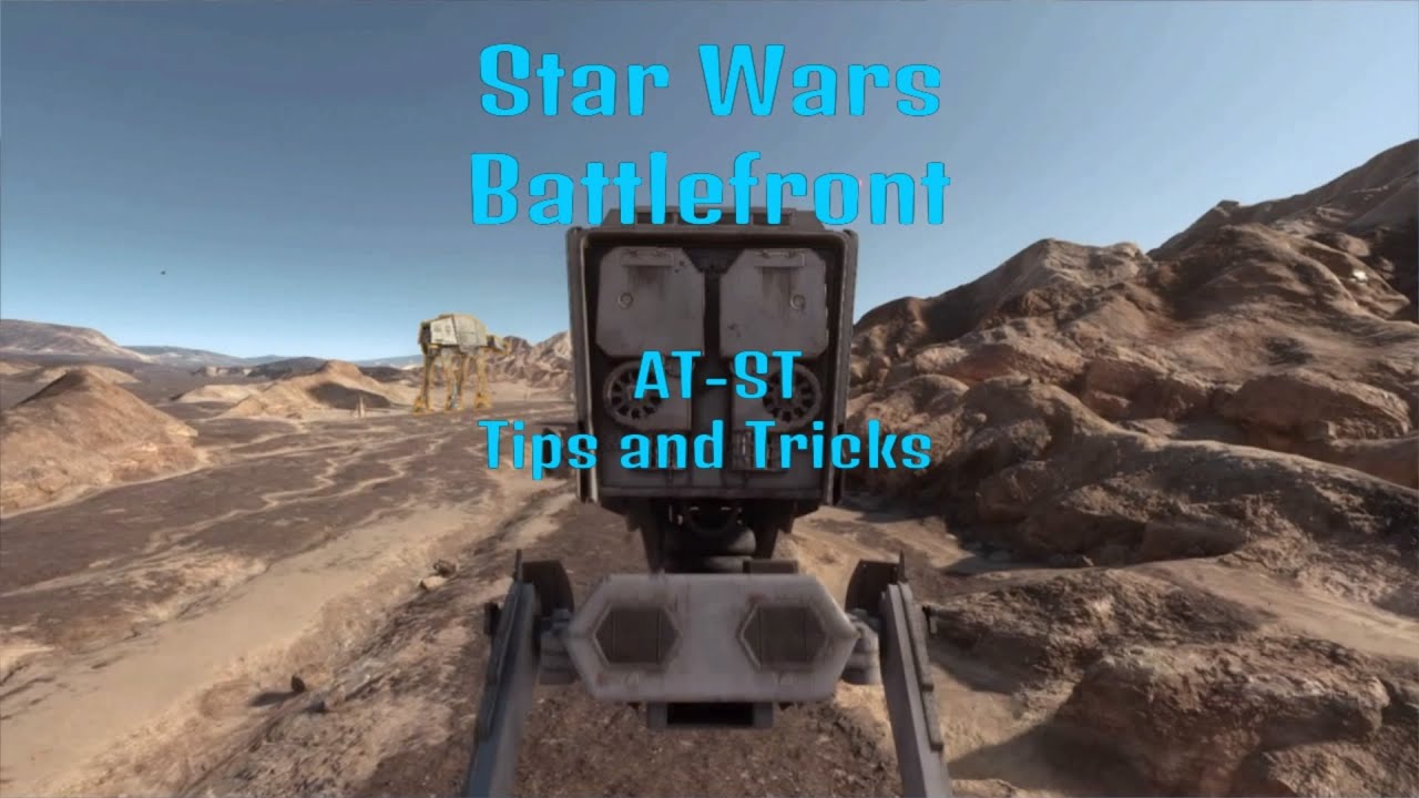 Star Wars Battlefront - How to survive in the AT-ST! - AT-ST Tips and ...