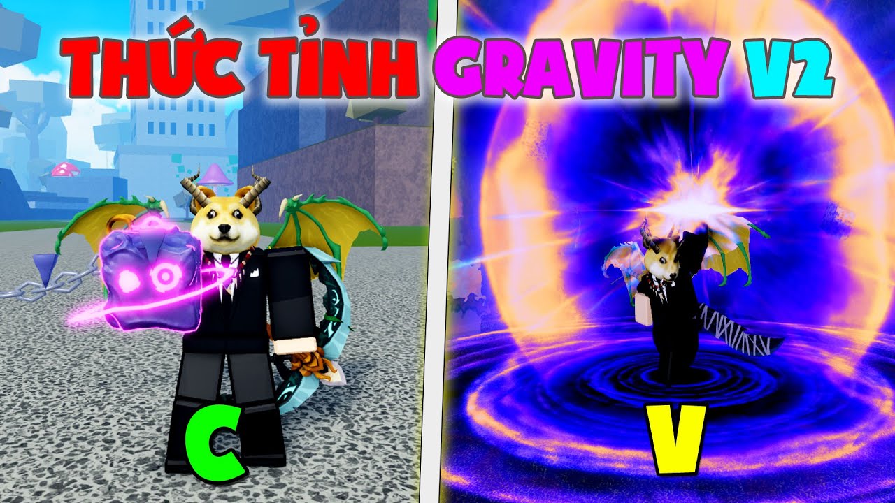 Blox Fruits Và Hành Trình Thức Tỉnh Gravity V2 Của MinhMG - YouTube