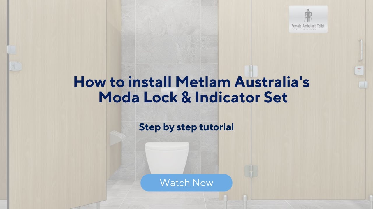 How to install a Metlam Australia Moda Lock & Indicator Set - YouTube