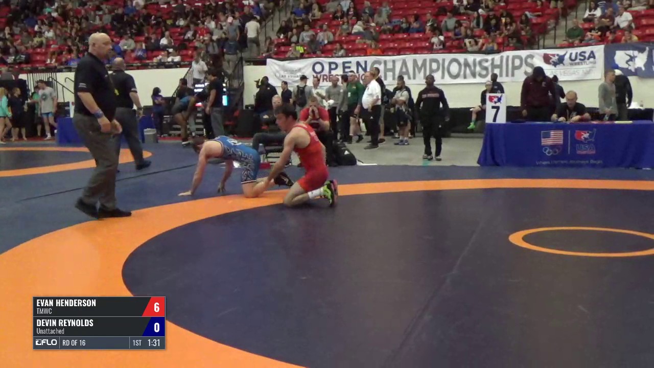 65 Rd of 16 - Evan Henderson (TMWC) vs. Devin Reynolds (Unattached ...