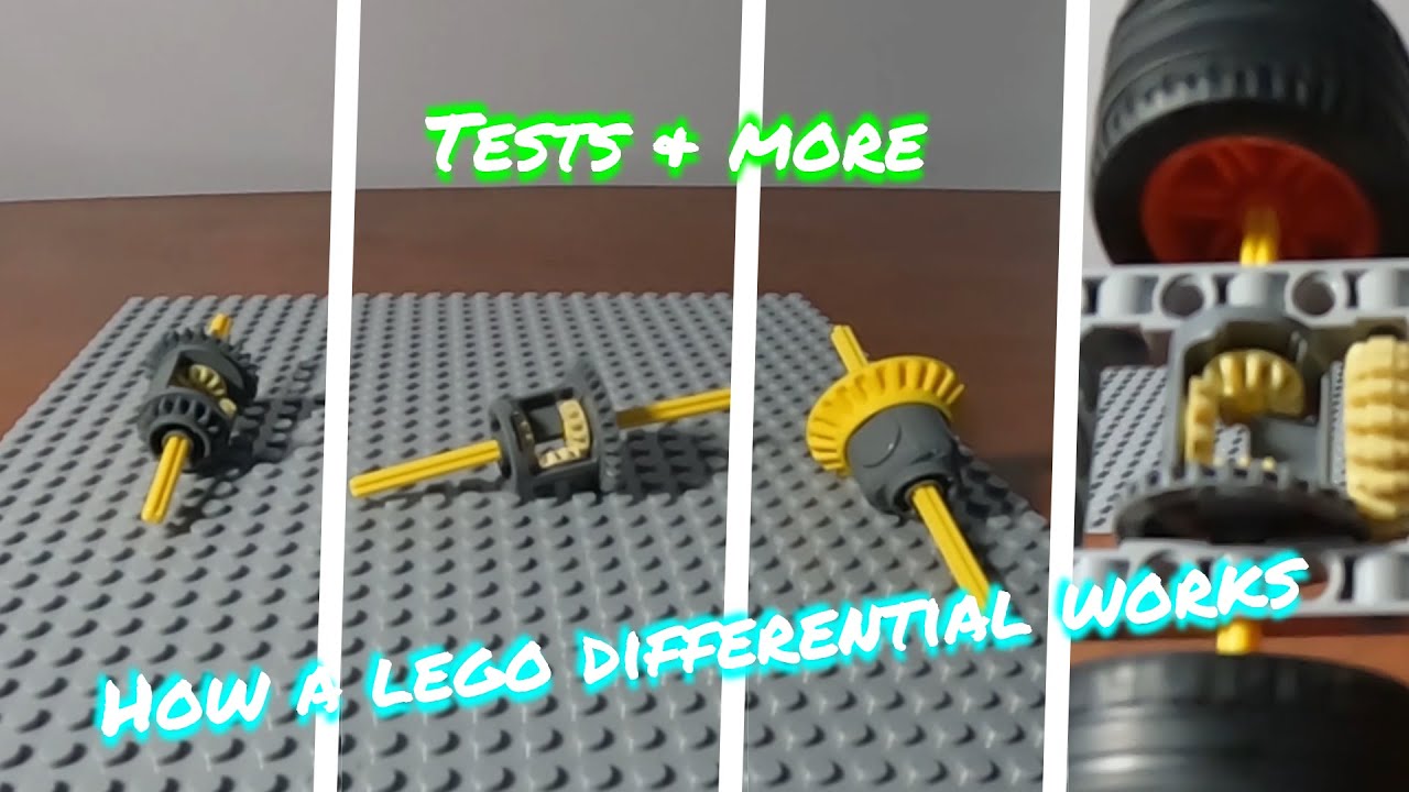 How A Lego Differential Works! (Tests, Functions, & More) - YouTube