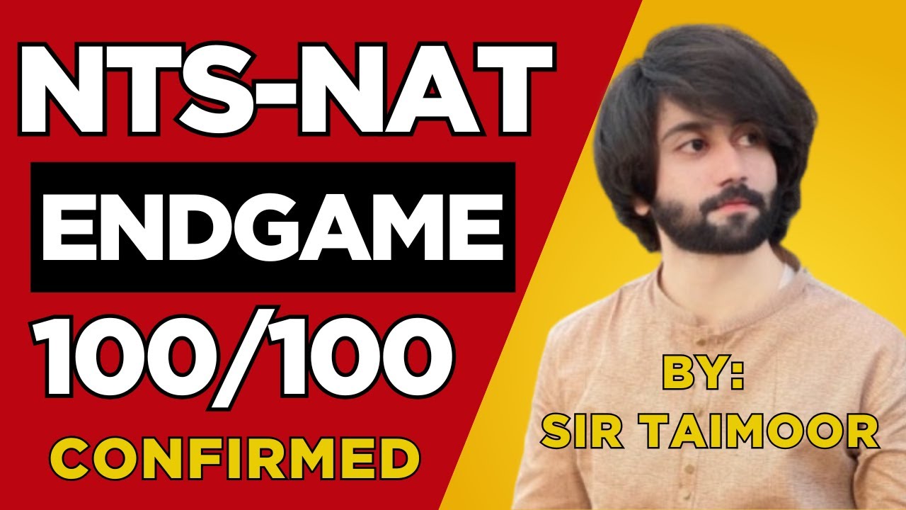 NTS NAT 1 Shot Lecture I NTS NAT Complete Preparation I NTS NAT Past ...