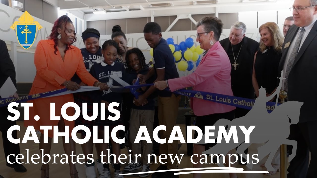 New campus for St. Louis Catholic Academy - YouTube