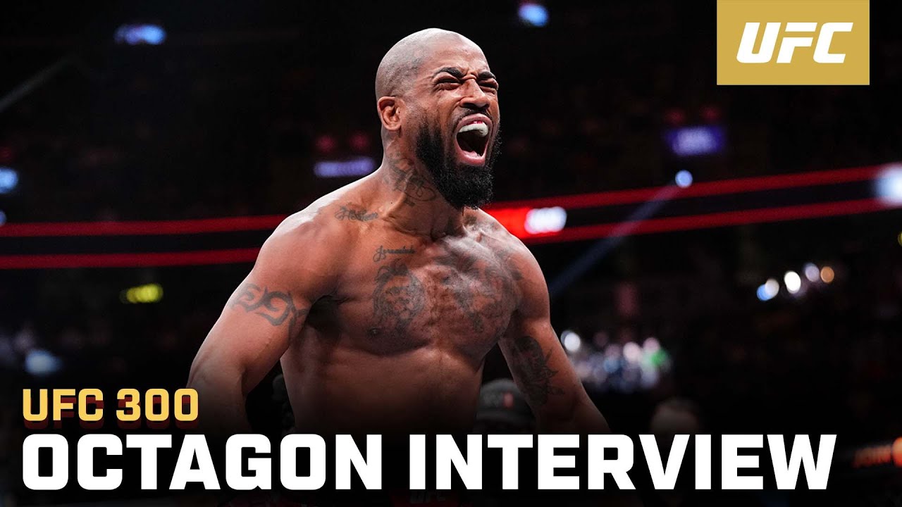 Bobby Green Octagon Interview | UFC 300 - YouTube