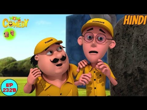 Motu Patlu Cartoon New Today Episode | Khamosh Motlu and The Plumber ...