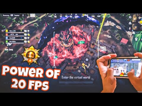 Power of 20 fps 🥵 || Bgmi New Update #20fps Gameplay ⚡ - YouTube