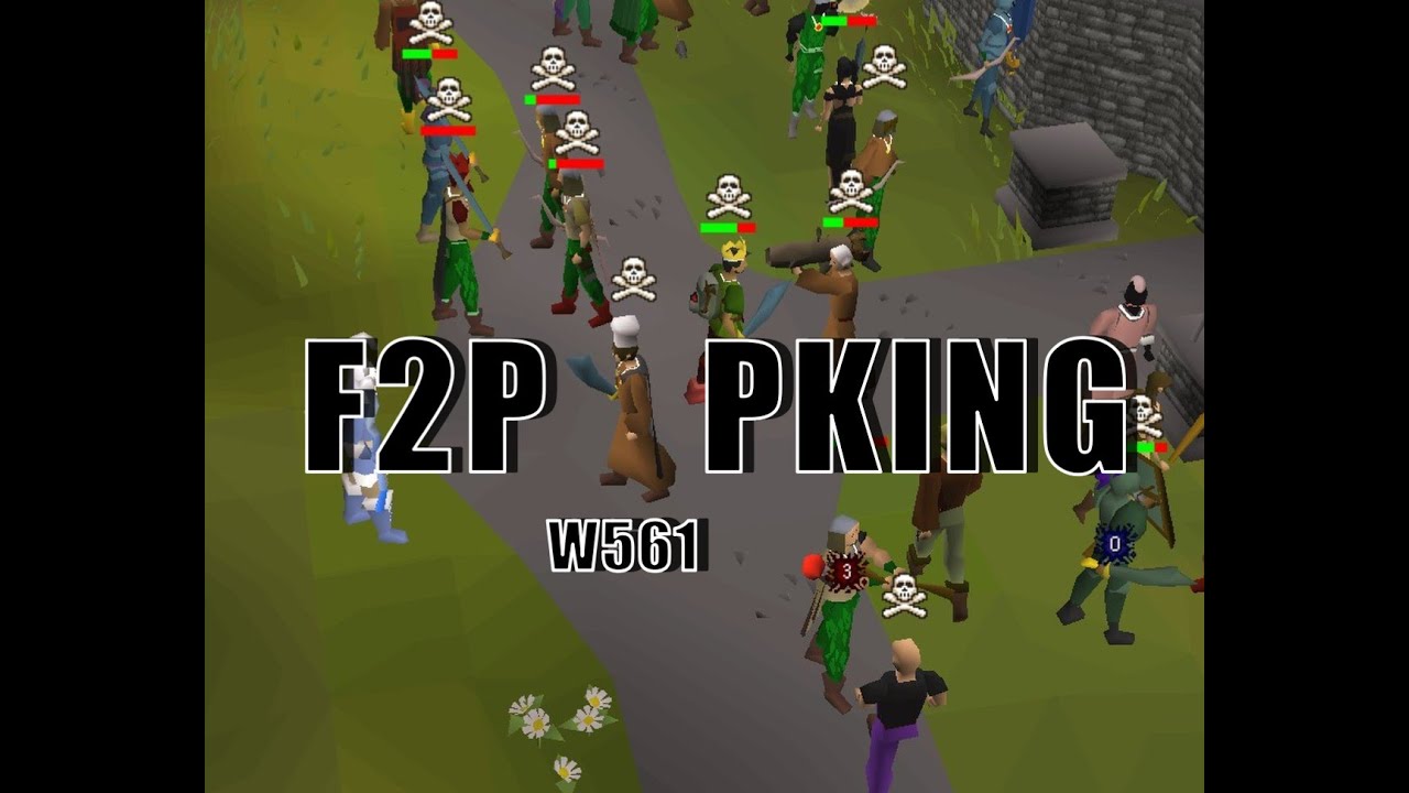 Oldschool Runescape / F2P PKING / PVP WORLD 561 / 125 COMBAT ...